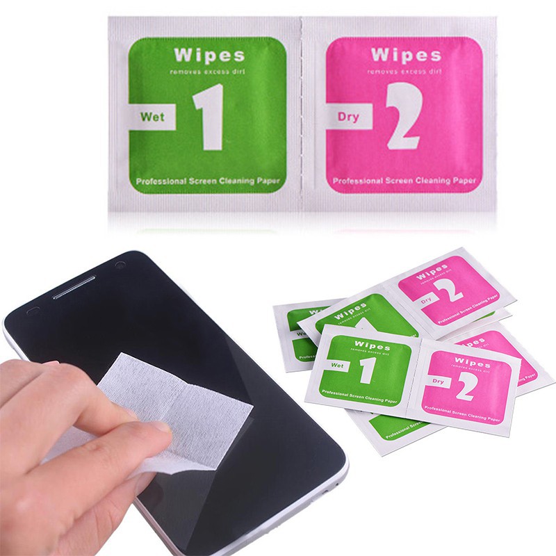 KIT LIMPA TELA PANO SECO E COM ÁLCOOL 1 E 2 PACOTE MANUTENÇÃO CELULAR ...