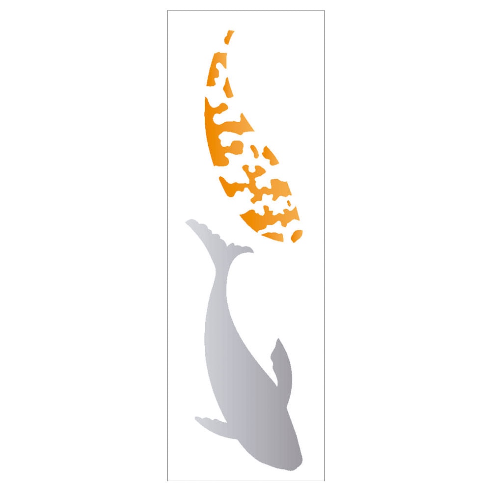 Stencil de Acetato para Pintura Opa 14 X 14 Cm - 2027 Peixe Ii | Shopee ...