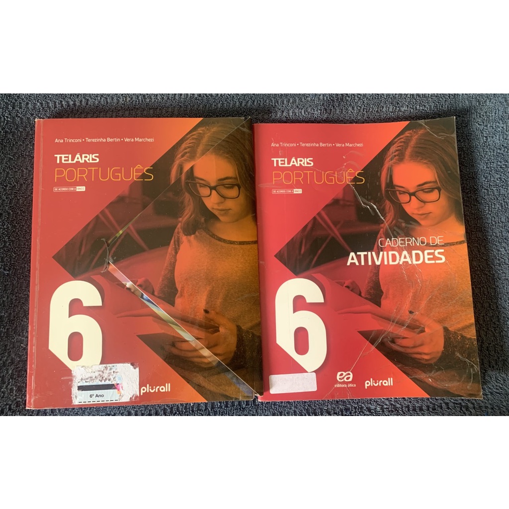 Português teláris 6 ano -ática plurall | Shopee Brasil