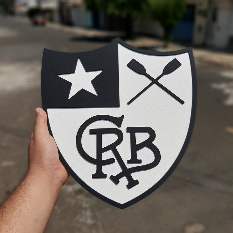 Escudo Botafogo retro estrela e remos | Shopee Brasil