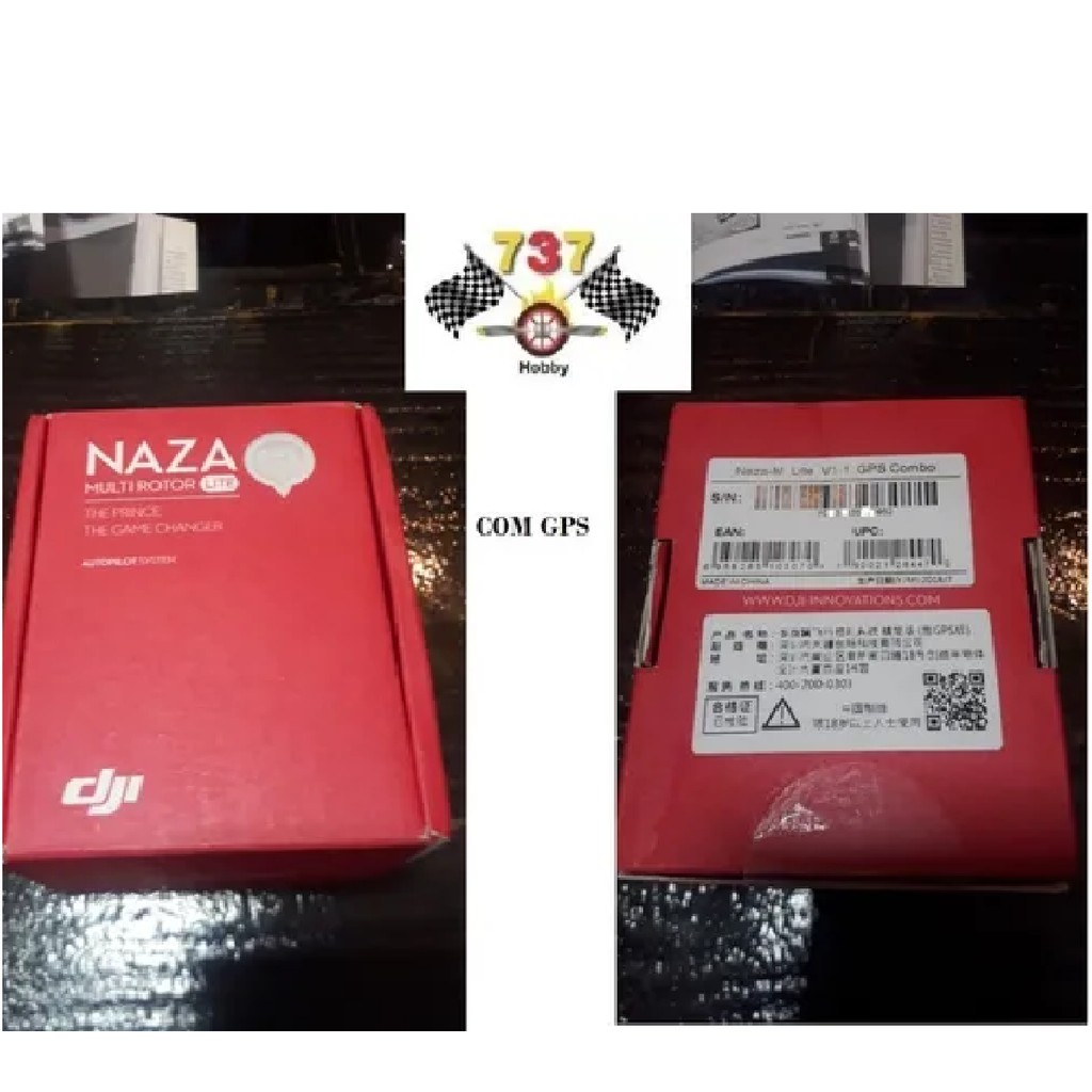 Controladora Dji Naza M Lite Com Antena Gps - 737hobby | Shopee Brasil