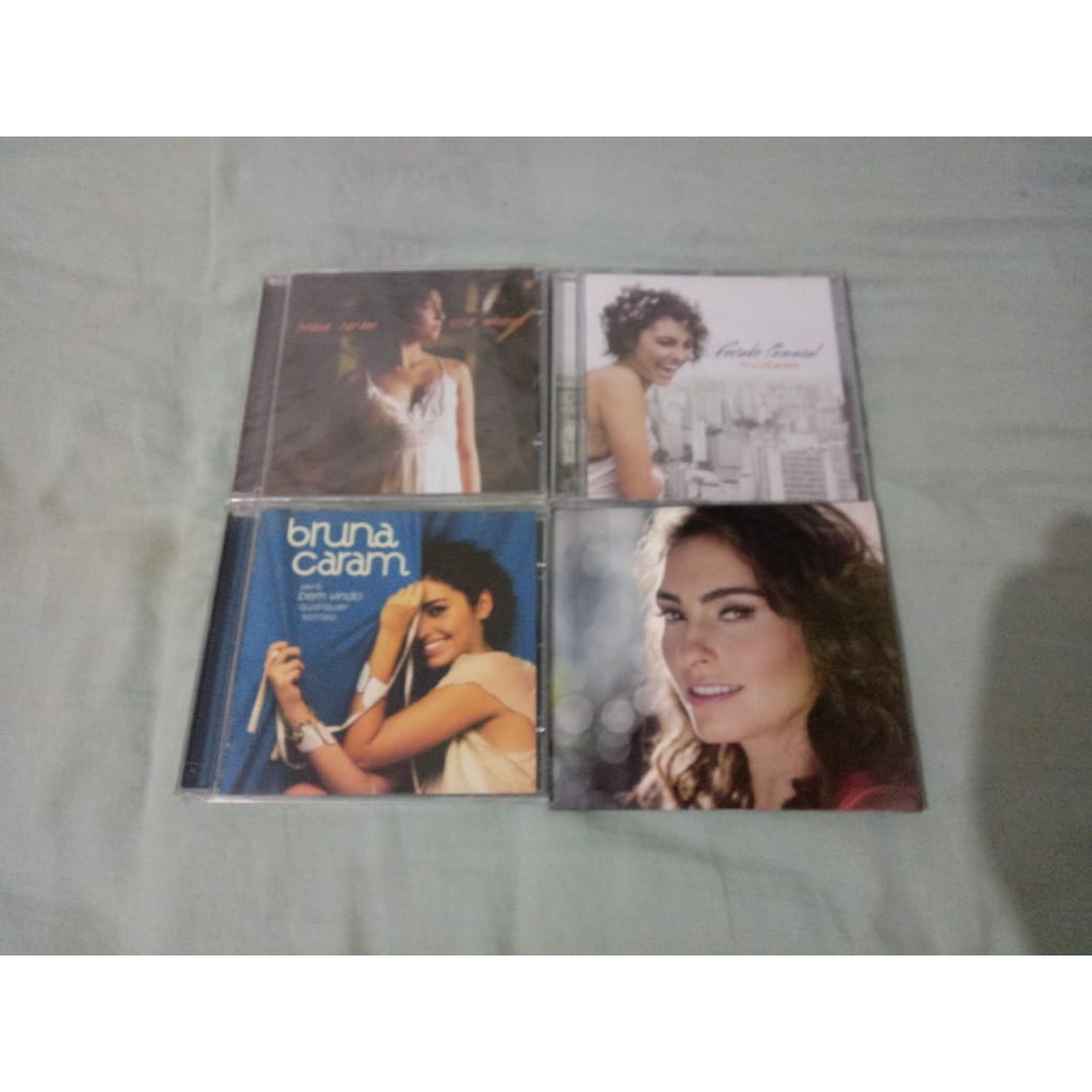 Coleção Bruna Caram (um dos CDs autografado) | Shopee Brasil