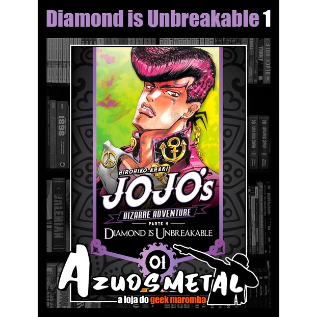 Jojo's Bizarre Adventure - Parte 4: Diamond is Unbreakable - Vol. 1 [Mangá: Panini] | Shopee Brasil