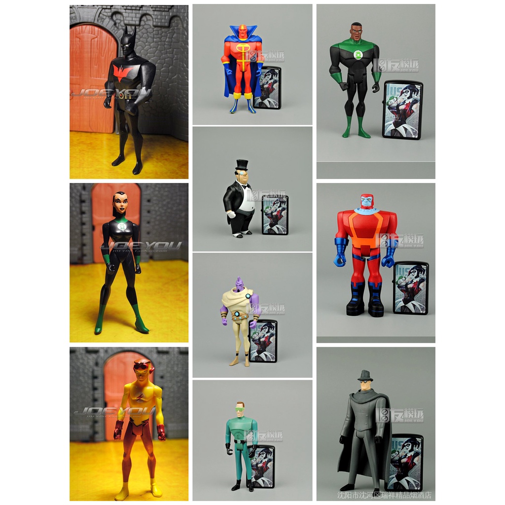 (8.10)DC JLU cartoon hero Mattel 4-inch movable doll Justice Alliance ...