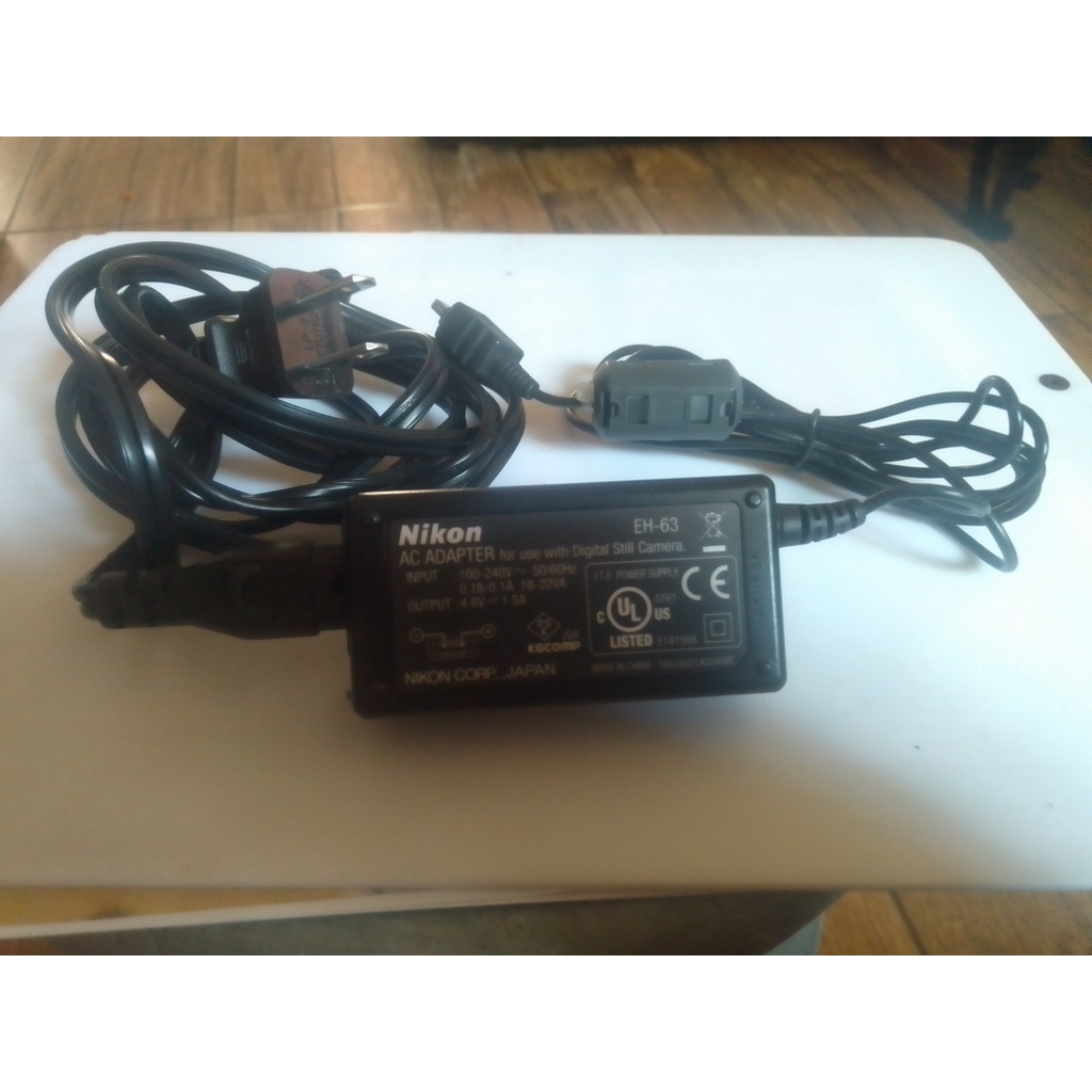 Nikon AC Adapter EH-63 (Eletronico) | Shopee Brasil