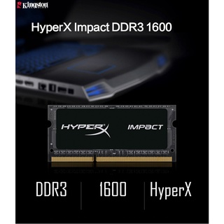 (Em Estoque) Memória RAM Notebook Kingston Hyperx 4GB/8GB DDR3/DDR3L Sombum 1066/1333/1666 ...