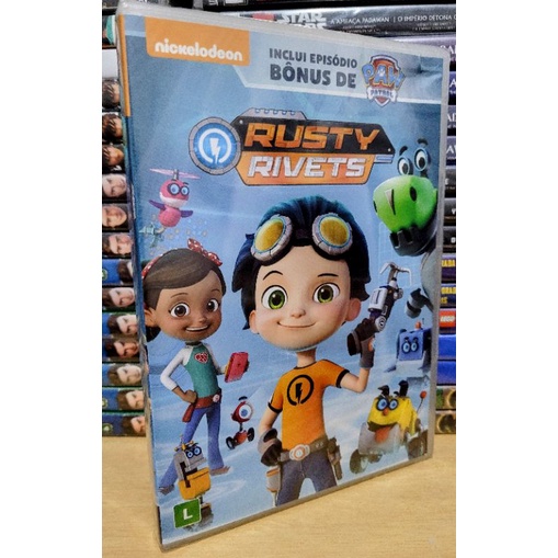 DVD Rusty Rivets - Nickelodeon | Shopee Brasil