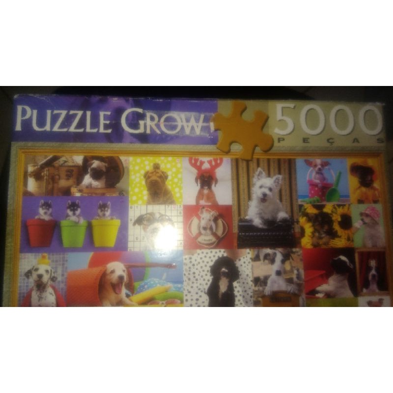 Quebra cabeça Puzzle Grow. | Shopee Brasil