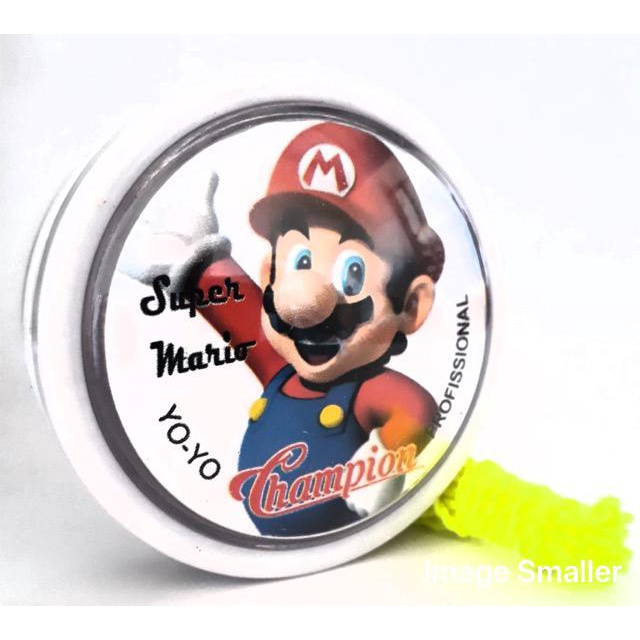 Yoyo ( ioio, yo-yo) Profissional Champion Super Mario White. | Shopee ...