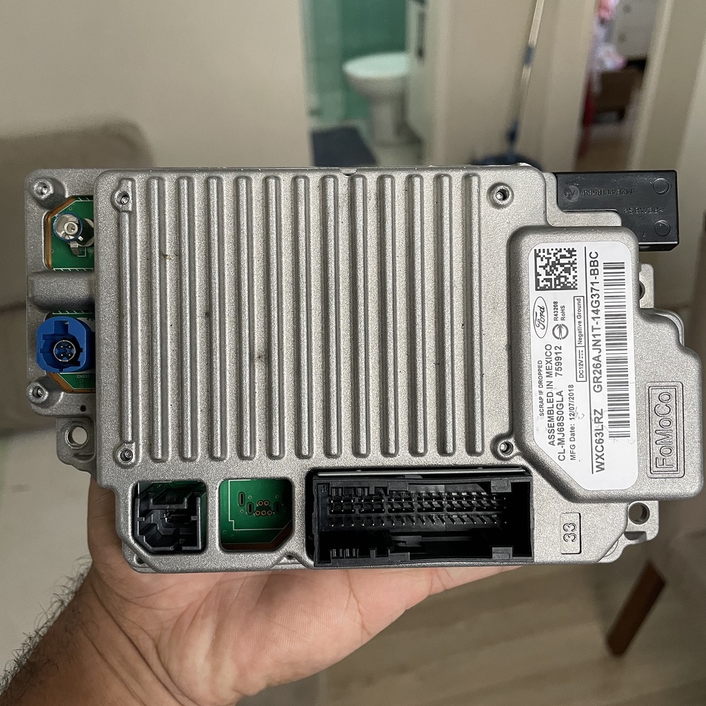 Módulo APIM Multimídia Sync 3 Original Ford Ka 2019 JN1T-14G371-BBC | Shopee Brasil