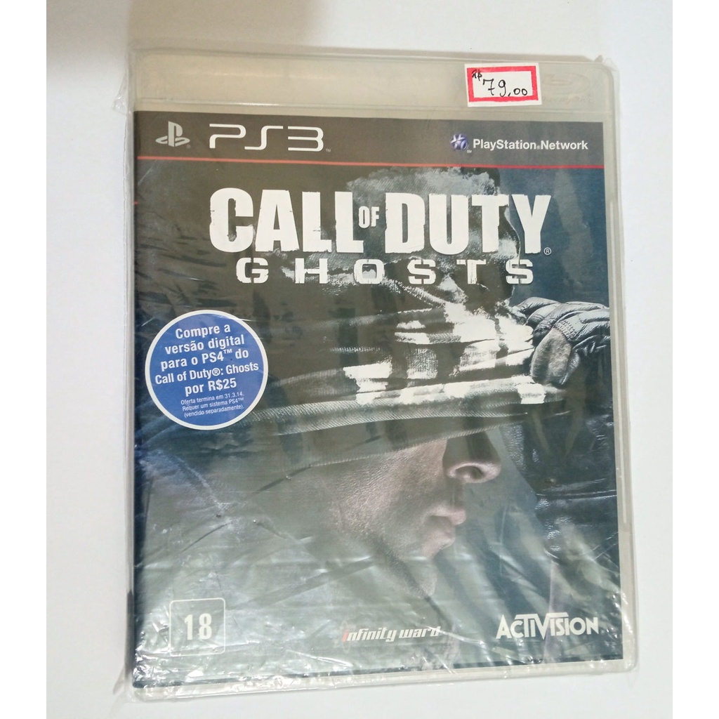 Jogo Original Call of Duty Ghost Playstation 3 PS3 | Shopee Brasil