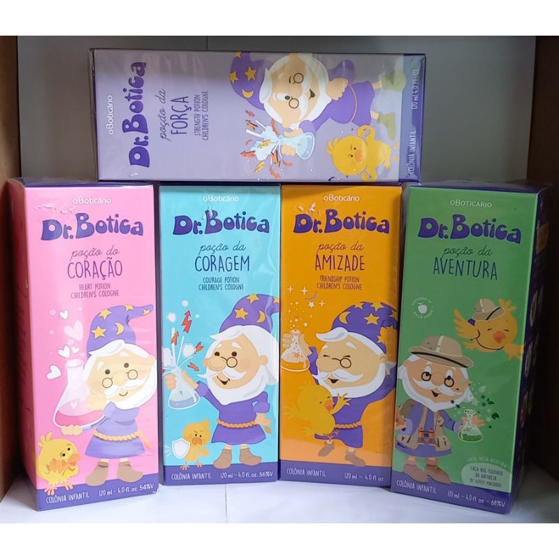 Dr. Botica Colônia Infantil O Boticário De 120 ml | Shopee Brasil