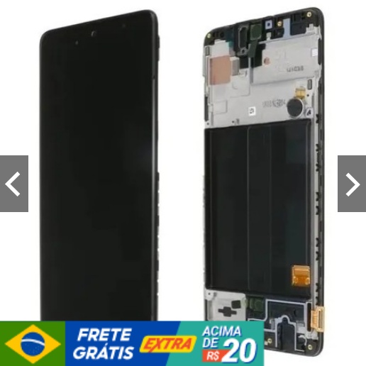 Tela Frontal Touch Display Lcd Galaxy A51 A515 Com Aro Incell | Shopee Brasil