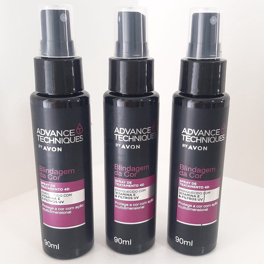 Protetor termico capilar spray 4D Avon Advance Techniques - 90 ml ...