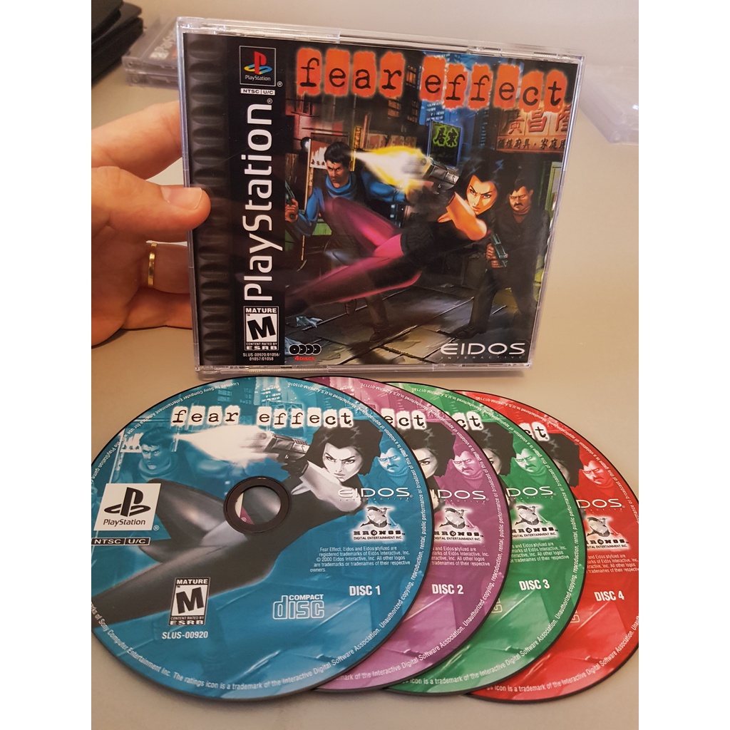 PS1 - Fear Effect 1 - Leia a descrição | Shopee Brasil