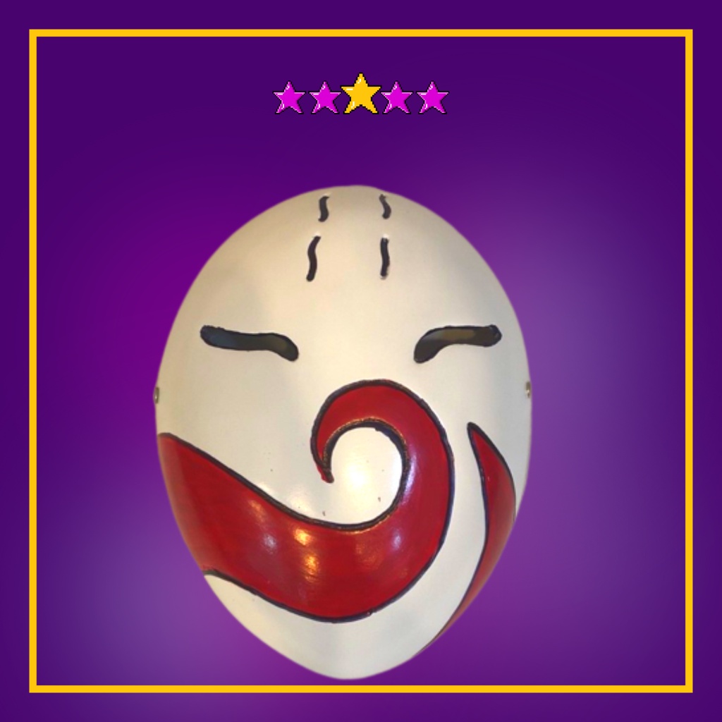 Mascara Haku Premium - Naruto Fibra de Vidro | Shopee Brasil