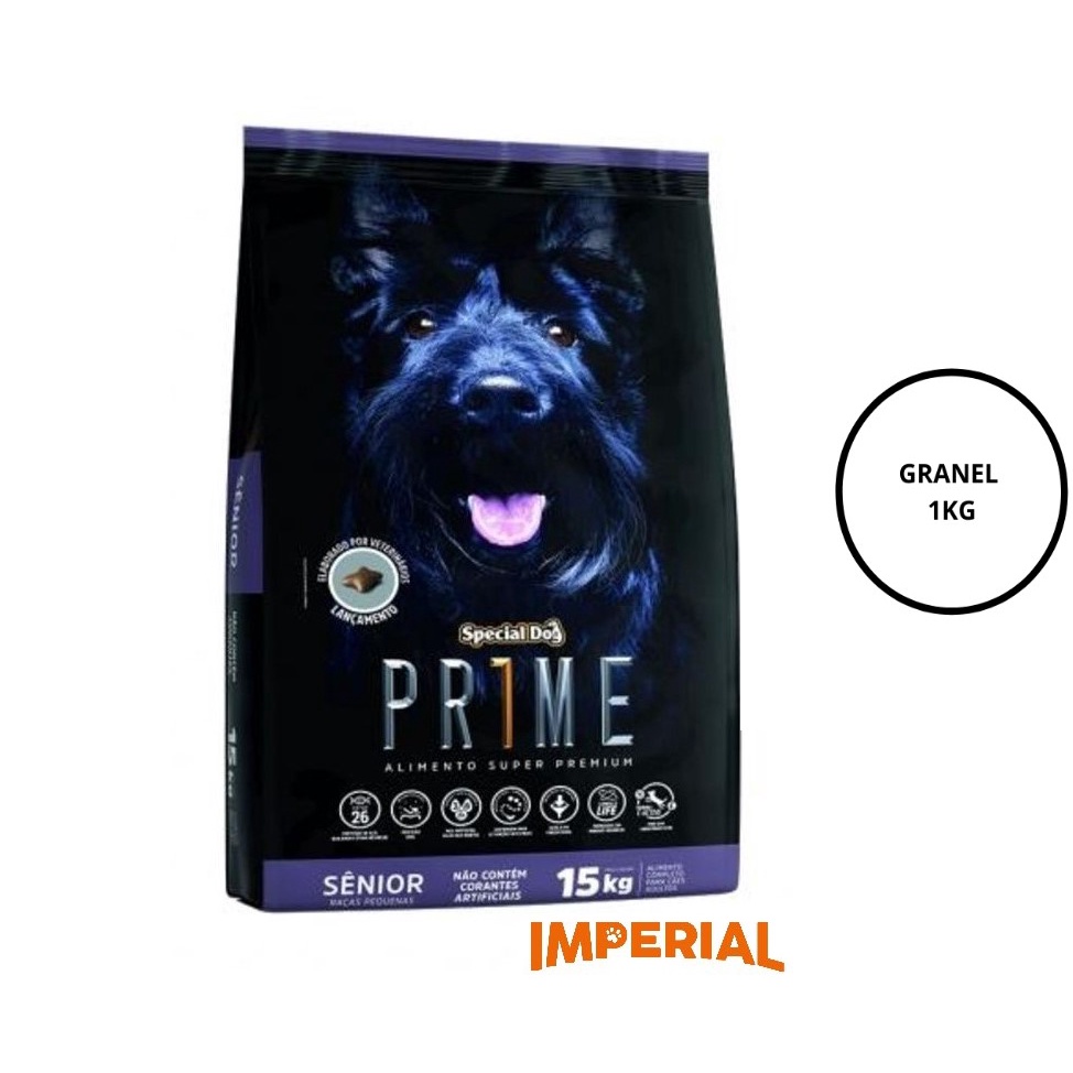 Ração Special Dog Prime Sênior Raças Pequenas 1kg (A GRANEL) | Shopee ...