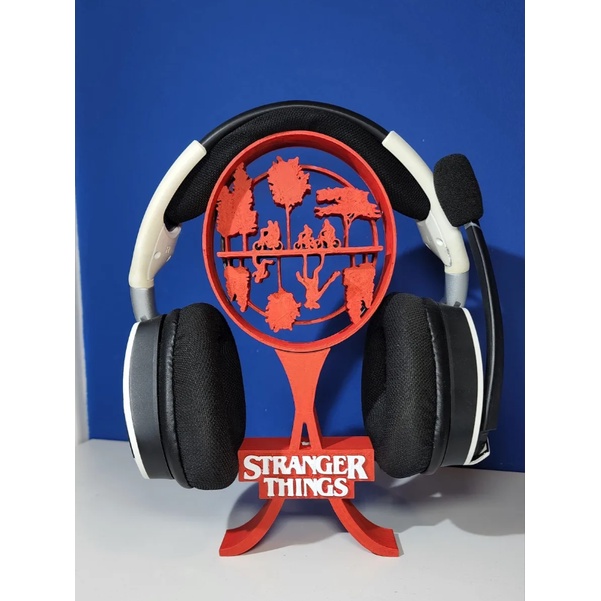 Suporte De Mesa Fone De Ouvido Headset Stranger Things Gamer | Shopee ...