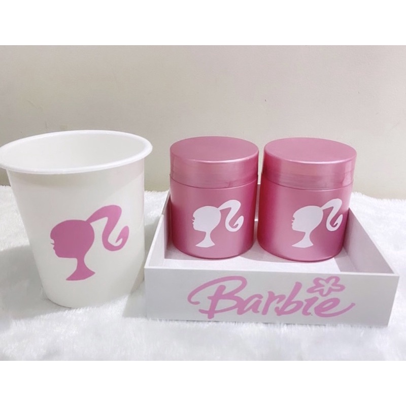 kit Barbie potes rosa. | Shopee Brasil