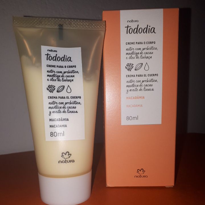 Natura Creme para o Corpo Macadâmia Tododia | Shopee Brasil