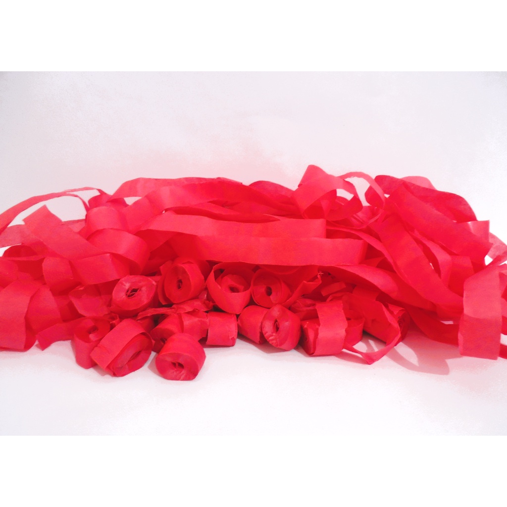 Papel Serpentina Seda Vermelho - Sky Paper - 1kg | Shopee Brasil
