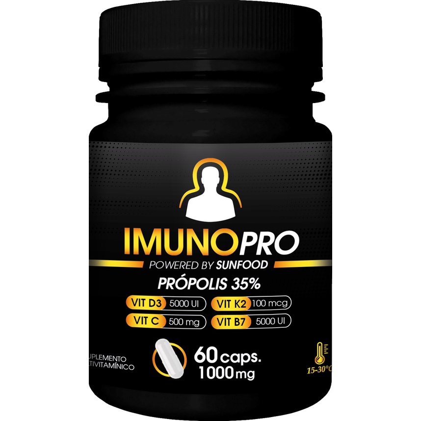 Imuno Pro - 1000mg, 60 caps. | Shopee Brasil