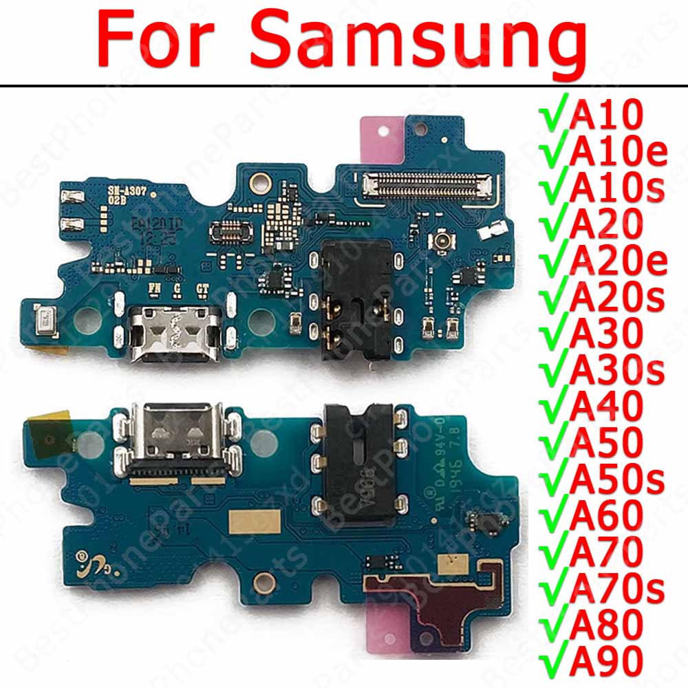 Placa De Carga Original Para Samsung Galaxy A10 S A10e A20 E A20s A30 ...