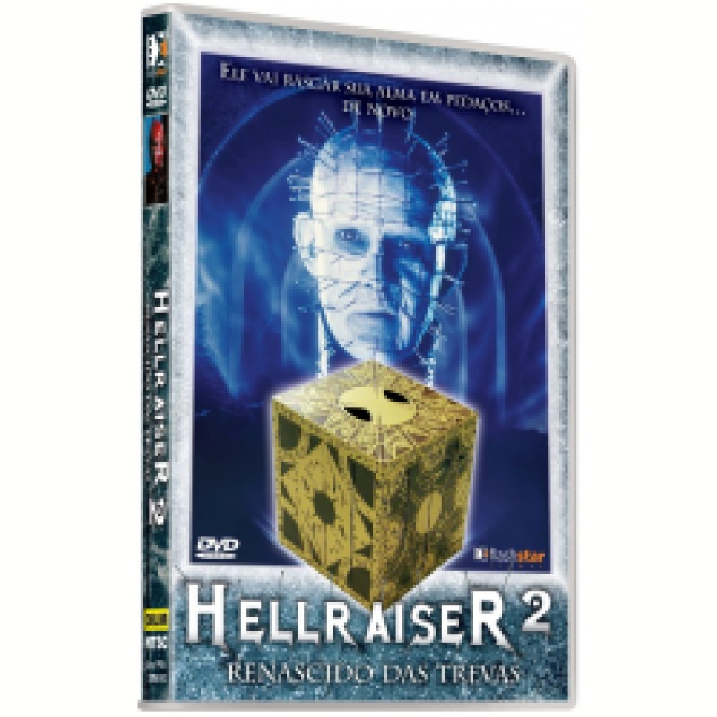 Dvd - Hellraiser 2 - Renascido Das Trevas - ( 1988 ) - Lacrado | Shopee Brasil