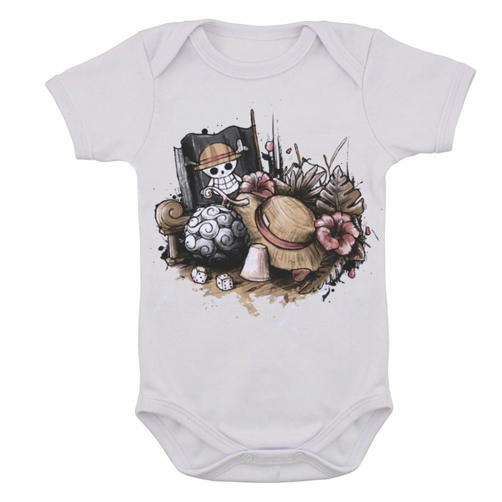 Body Infantil Objetos One Piece | Shopee Brasil