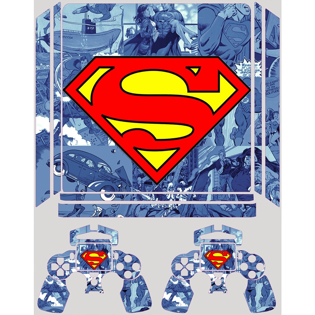Skin Adesiva PS4 Slim - Superman HQ | Shopee Brasil