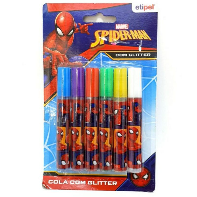 Conjunto Com 6 Colas Glitters Personagens | Shopee Brasil