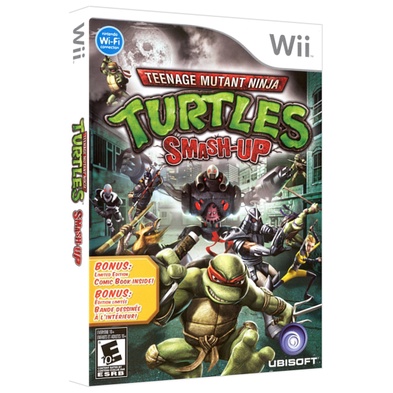 Jogo Nintendo wii Teenage Mutant Ninja Turtles - Smash-Up | Shopee Brasil