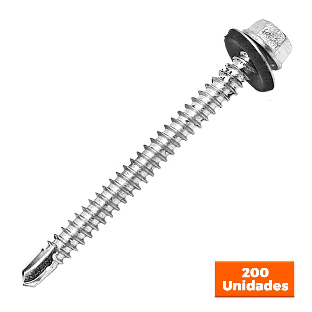 Parafuso Auto Brocante Para Madeira Sextavado 12 x 2 200u | Shopee Brasil