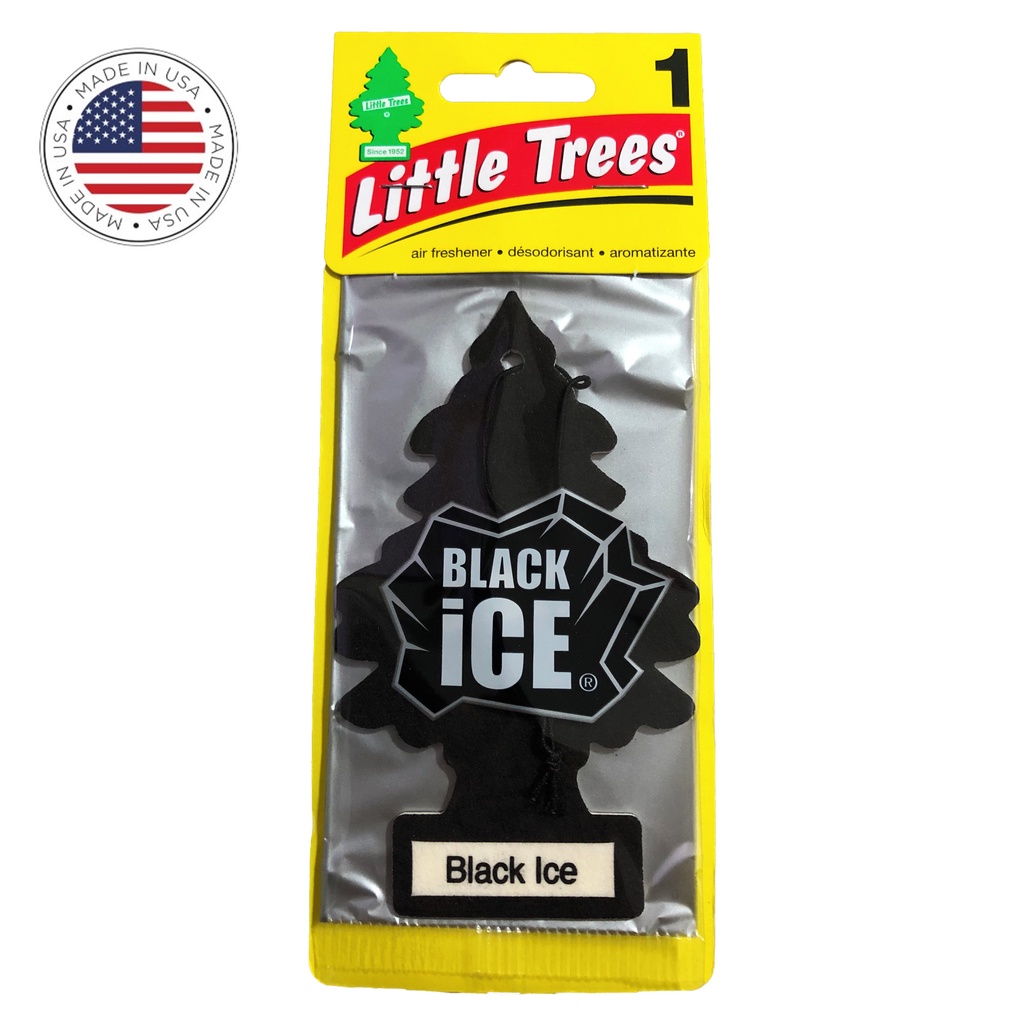 Melhor Aromatizante Cheirinho Little Trees Original Aroma Black Ice ...