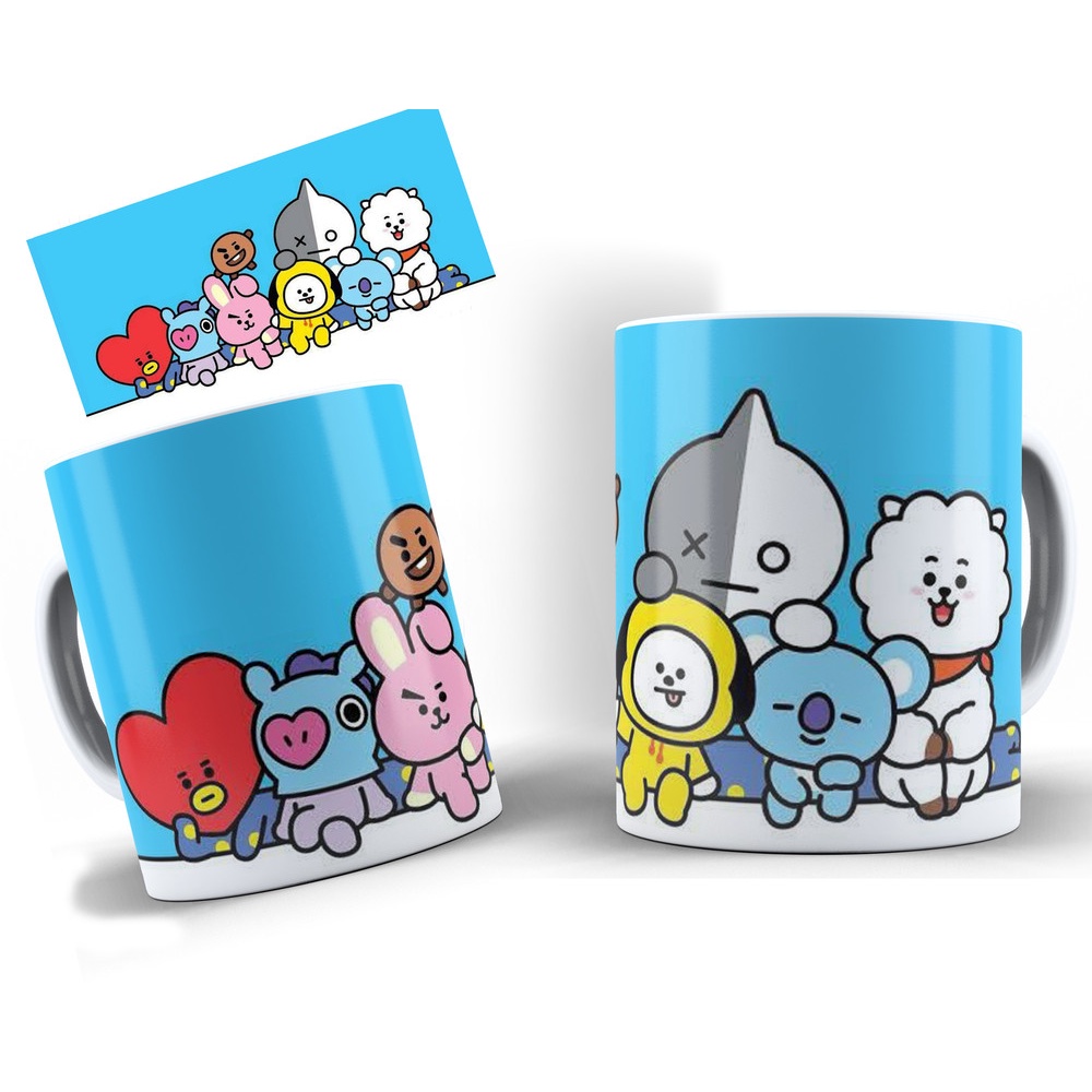 Caneca Personalizada Bt21 Bts Army Kpop | Shopee Brasil Caneca Personalizada Bt21 Bts Army Kpop | Shopee Brasil
