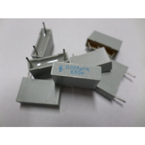 Capacitor Poliester 33k X 630v - Kit 20 Pcs | Shopee Brasil