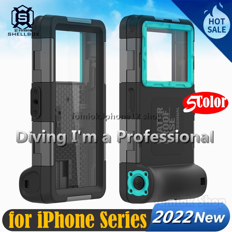 [SHELLBOX] Professional Diving Phone Case For iPhone 16 15 14/13 12 11 ...