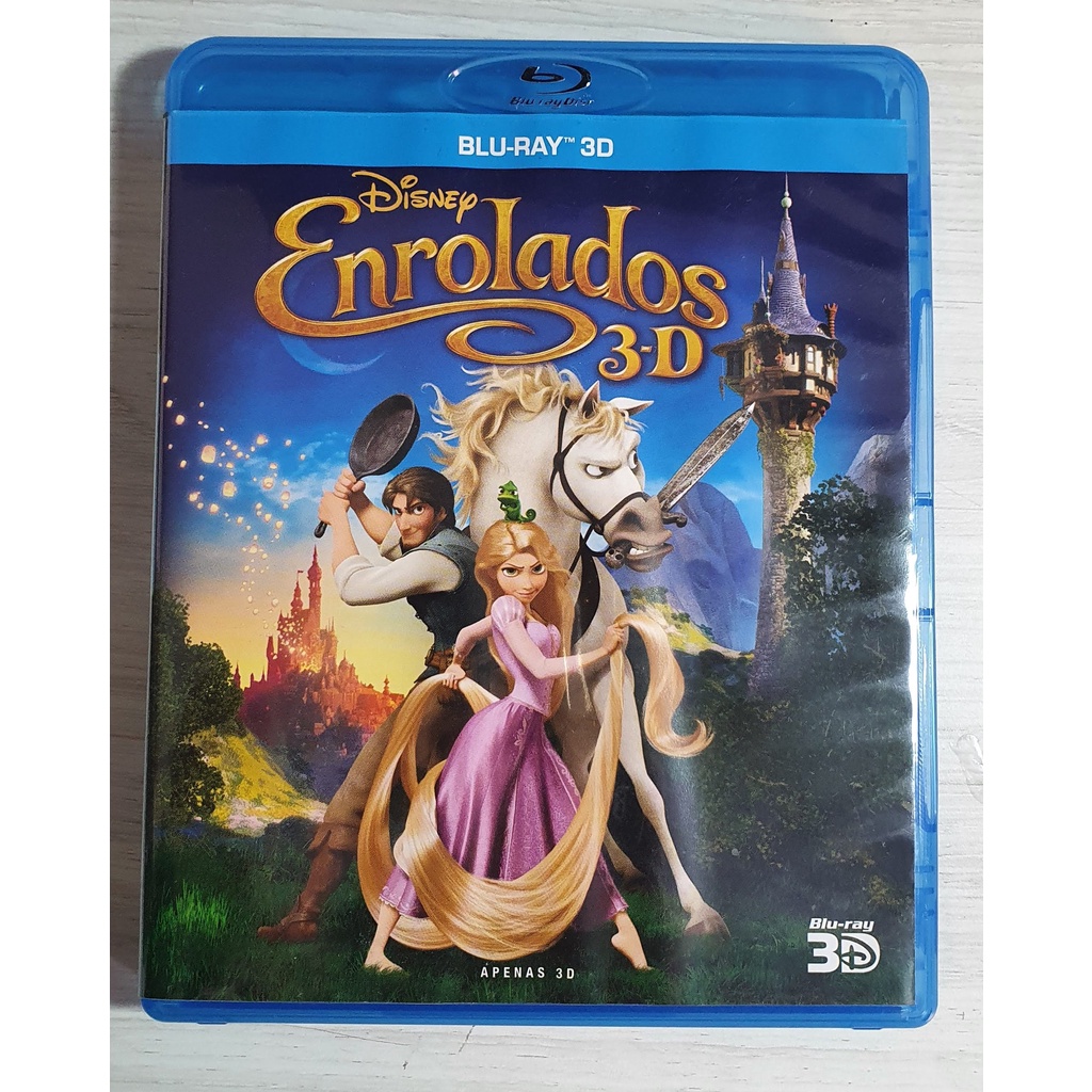 Enrolados 3D Blu-ray Disney | Shopee Brasil