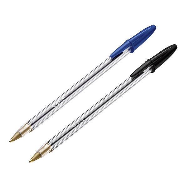 Kit Caneta Bic C/5 Unidades (Azul e Preta) | Shopee Brasil