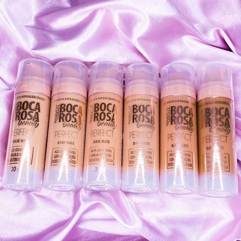 Base Matte Perfect - Boca Rosa | Shopee Brasil
