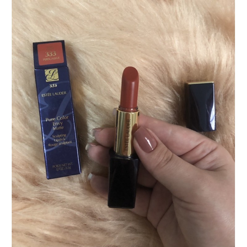 Batom Estee Lauder cor Persuasive 333 original | Shopee Brasil
