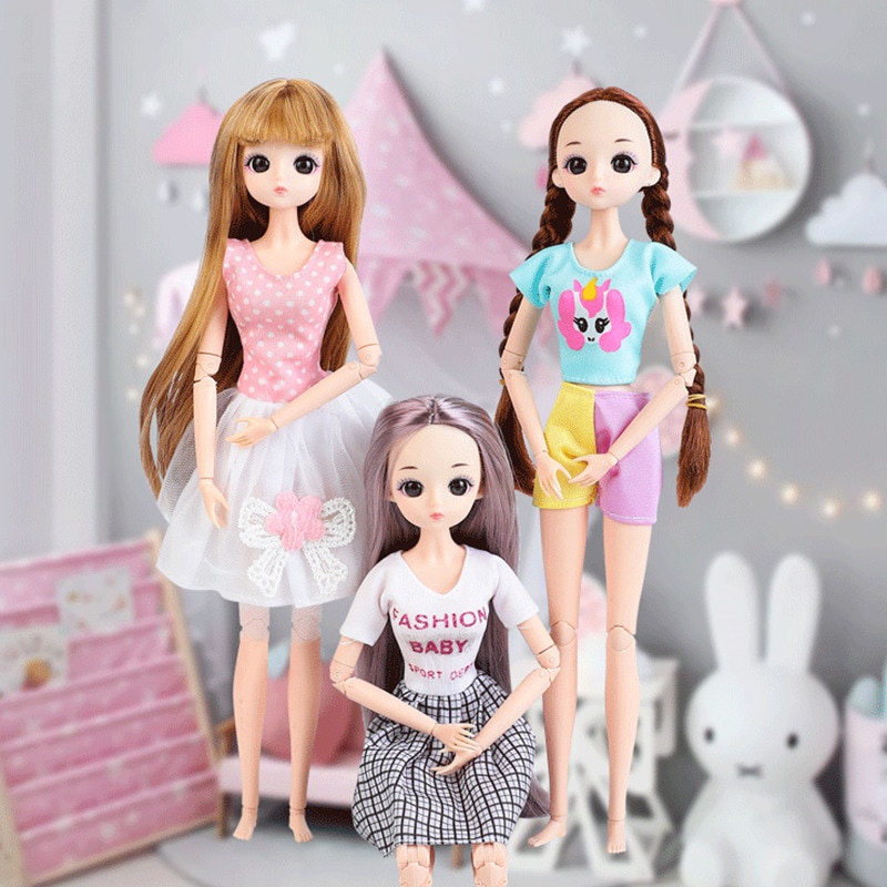 Boneca BJD 1 / 6 26 Articulações Mocable 30cm Para Crianças | Shopee Brasil