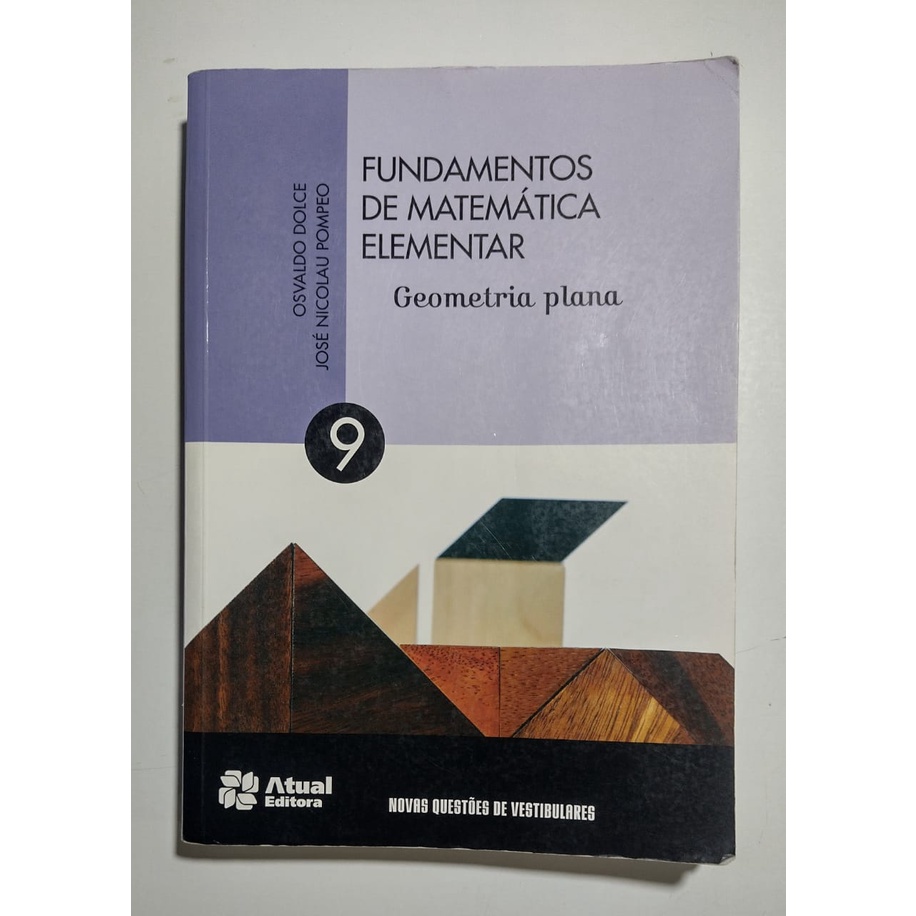 Fundamentos de Matemática Elementar - Volume 9: Geometria Plana 9ª Ed. | Shopee Brasil