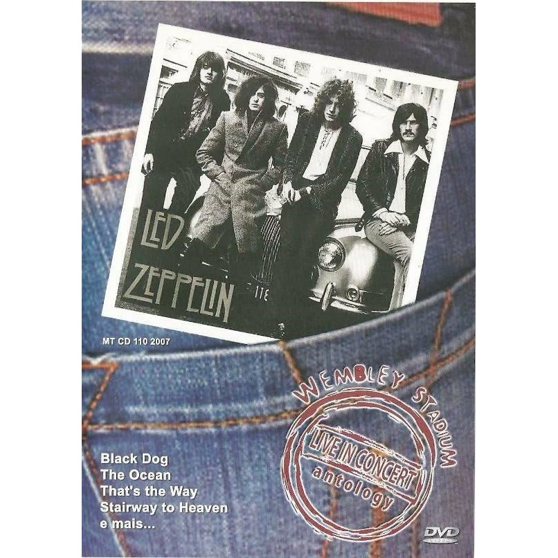 DVD - LED ZEPPELIN: LIVE IN CONCERT WEMBLEY STADIUM | Shopee Brasil