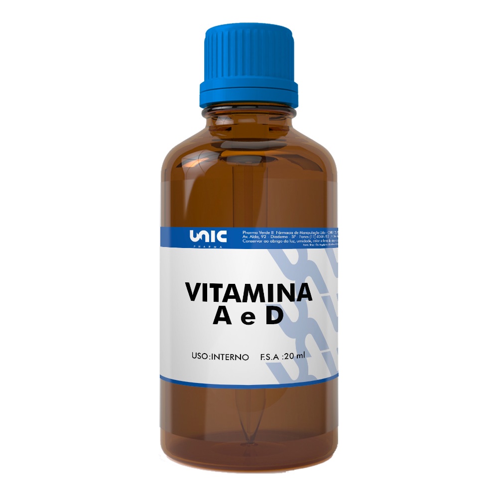Vitamina A E D 20ml | Shopee Brasil