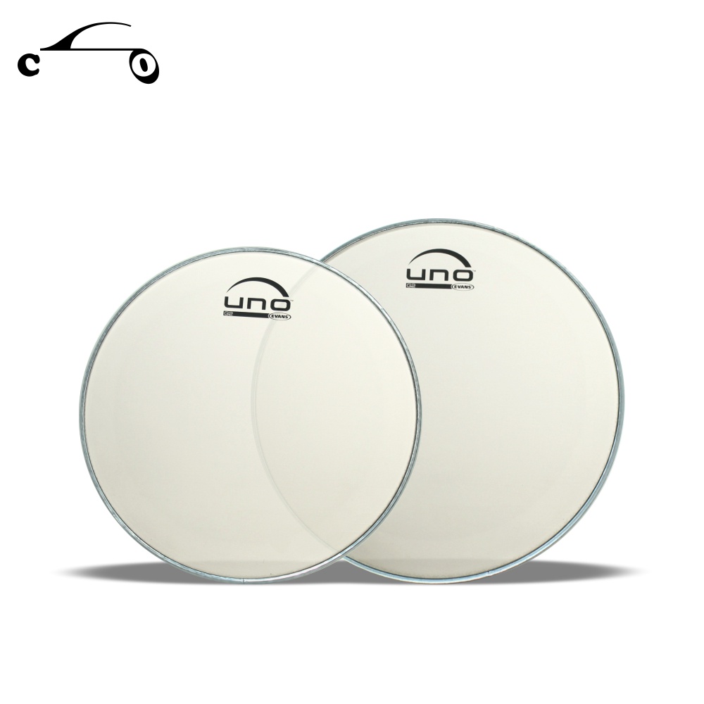 Kit de Peles Tons Bateria 12 13 Batedeiras Filme duplo G2 Transparente Uno Evans | Shopee Brasil