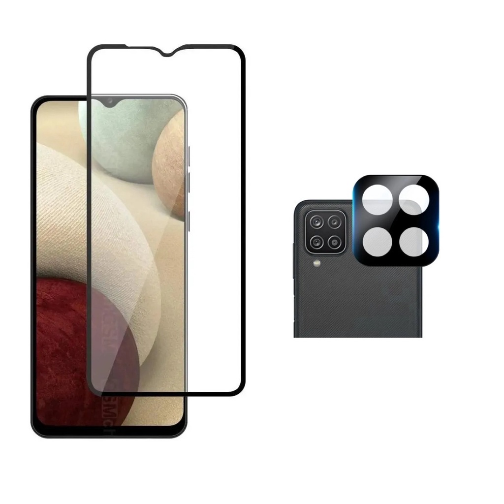 Pelicula De Vidro 3d Para Samsung Galaxy M32 + Pelicula De Camera ...