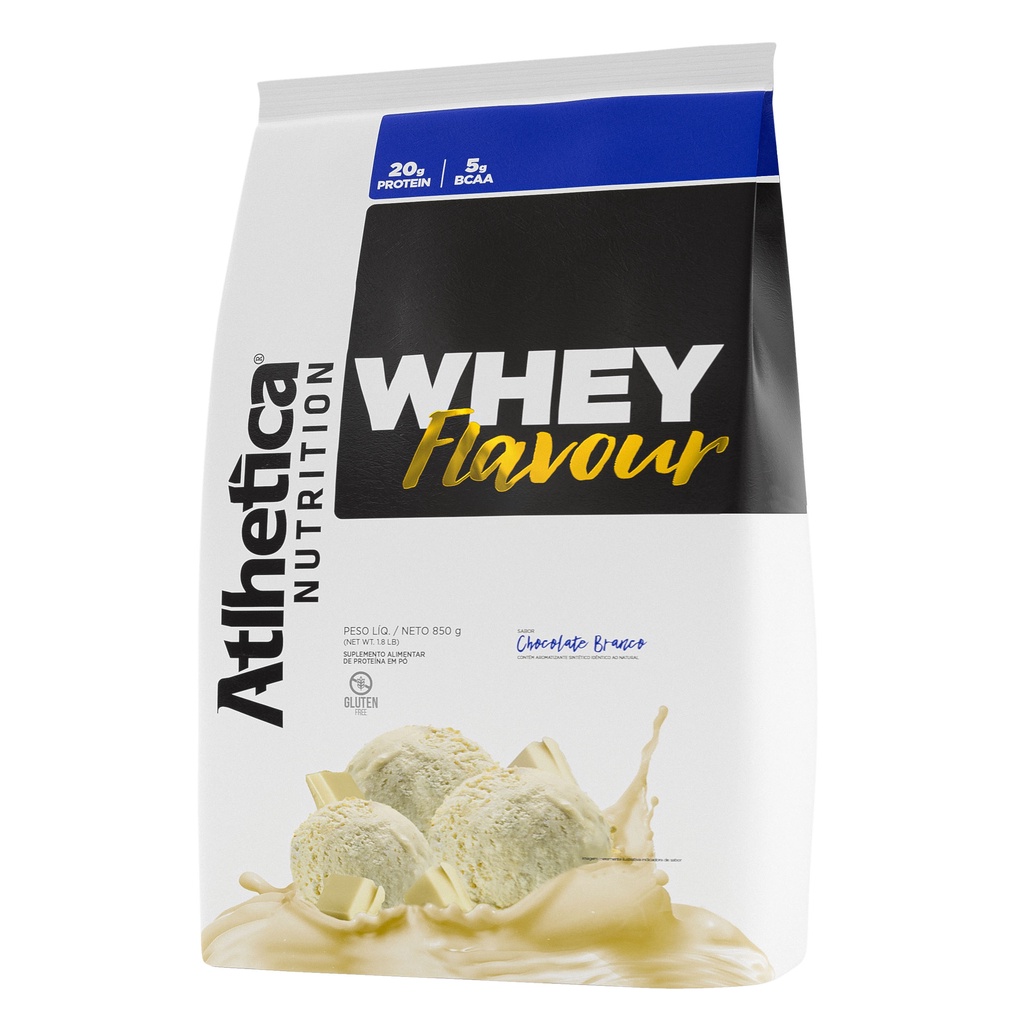 Whey Flavour 850g Atlhetica Nutrition - Whey Protein concentrado ...
