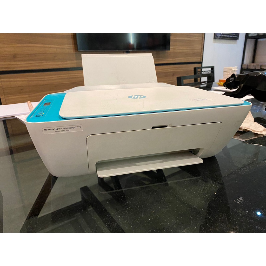 Hp Deskjet Ink Advantage 2676 Dreamy Teal 100v/240v | Shopee Brasil