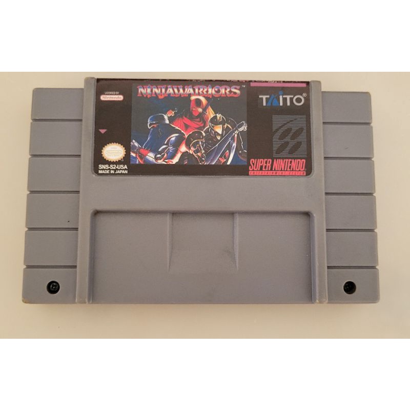 Ninja Warriors Again Snes Super Nintendo. | Shopee Brasil